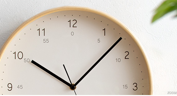 電波掛け時計 FIKA(フィーカ)｜北欧インテリア・家具の通販エア・リゾーム