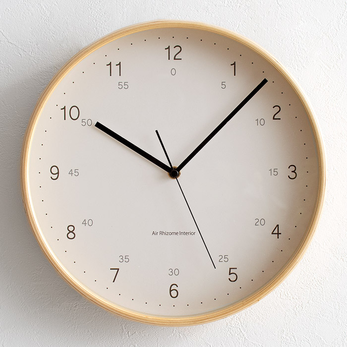 電波掛け時計 FIKA(フィーカ)｜北欧インテリア・家具の通販エア・リゾーム