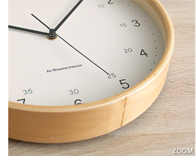 電波掛け時計 FIKA(フィーカ)｜北欧インテリア・家具の通販エア・リゾーム